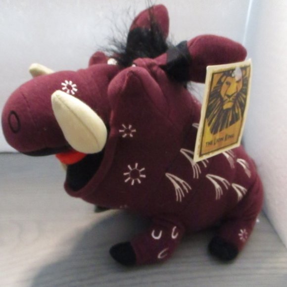 Disney | Toys | Disney The Lion King Broadway Musical Pumbaa Beambag ...